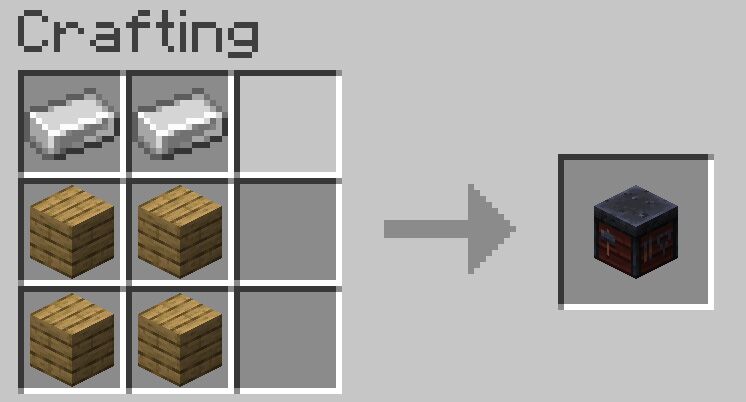 Minecraft Smithing Table Recipe: How to Craft and Use it