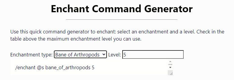Enchant Command Minecraft: How To Use it To Make OP Gear
