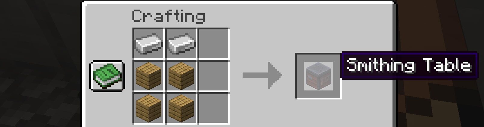 Minecraft Smithing Table Recipe: How to Craft and Use it
