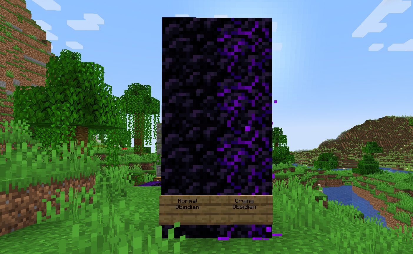 Crying Obsidian In Minecraft Survive The Nether Realm