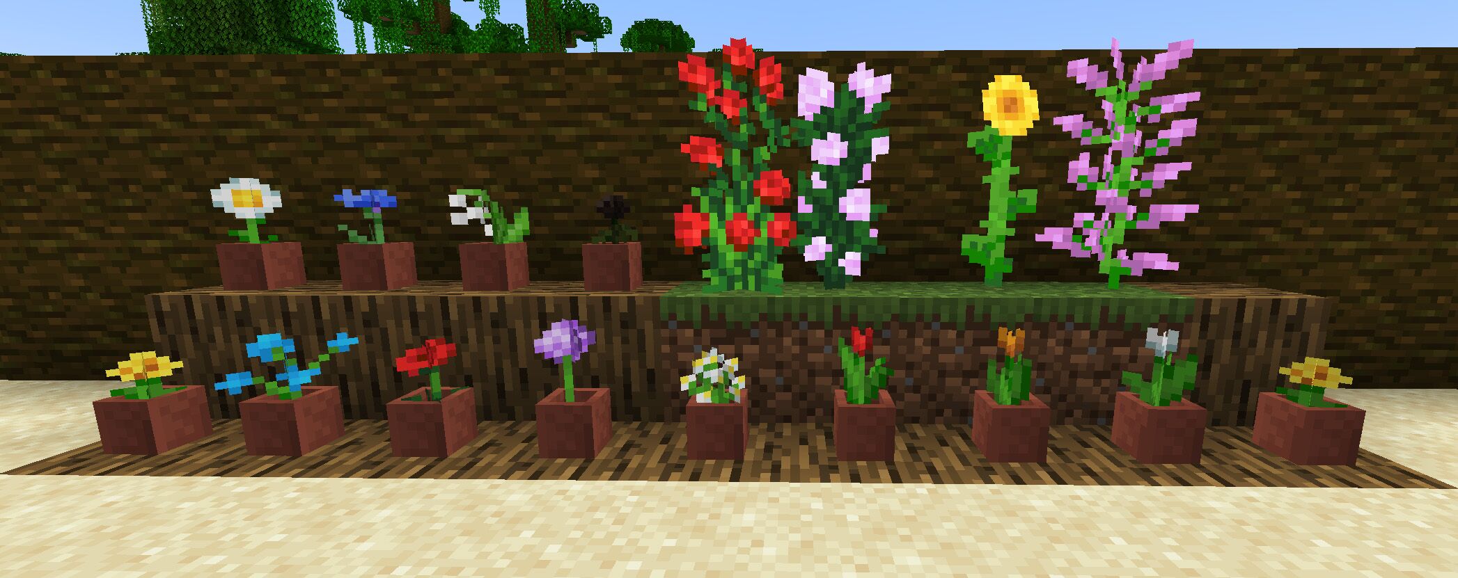 All Minecraft Flowers: We're Pollen in Love!