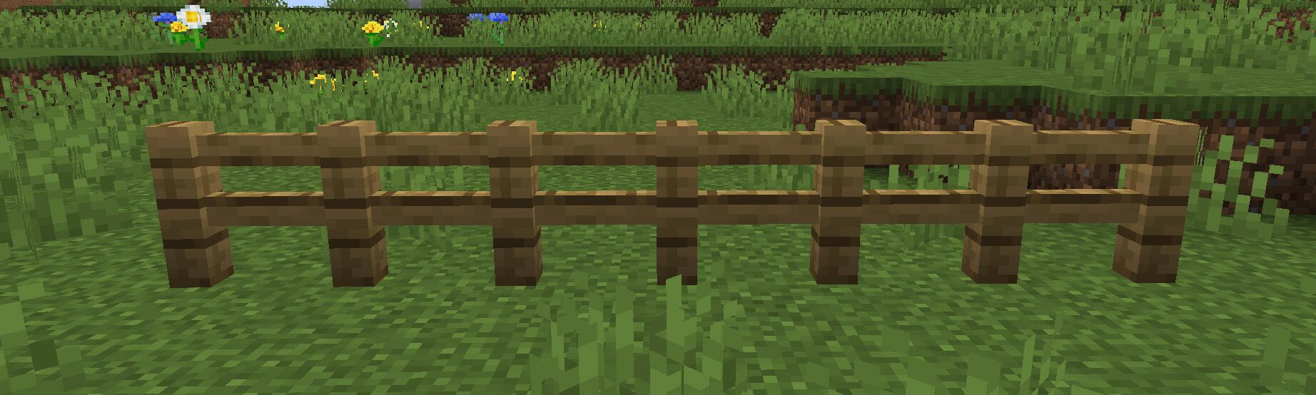 Every Minecraft Fence Recipe, From Wood To Iron