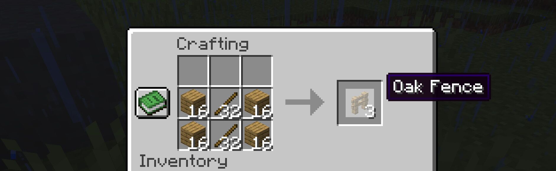 Every Minecraft Fence Recipe, From Wood To Iron